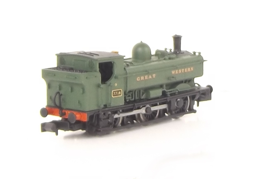 Dapol 2S-007-029 N Gauge GW Pannier Tank 0-6-0 7718 GW Green Great Wes Dapol 2S-007-029 N Gauge GW Pannier Tank 0-6-0 7718 GW Green Great Wes