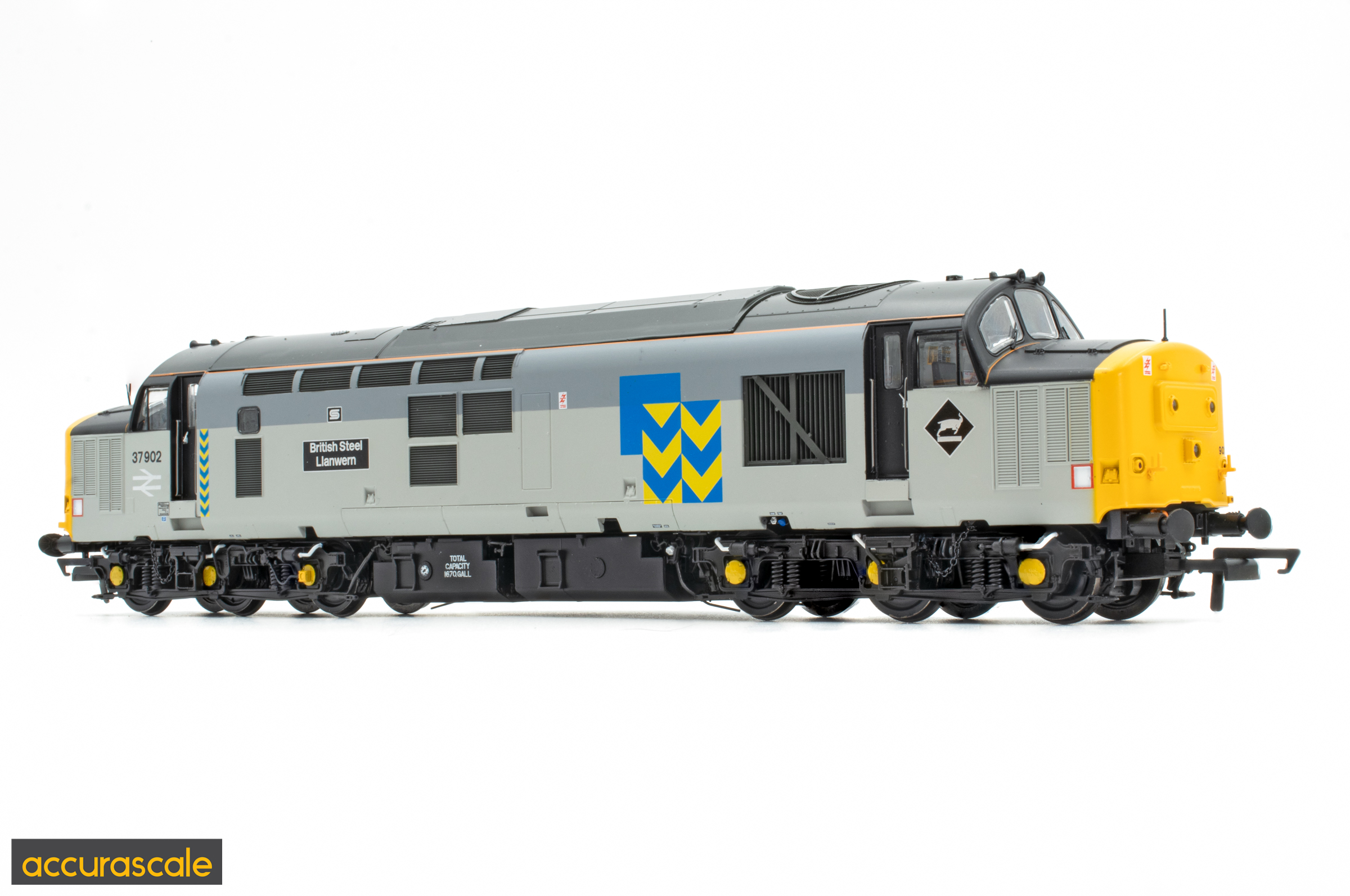 Accurascale ACC3165DCC OO Gauge Class 37 37902 'British Steel Llanwern