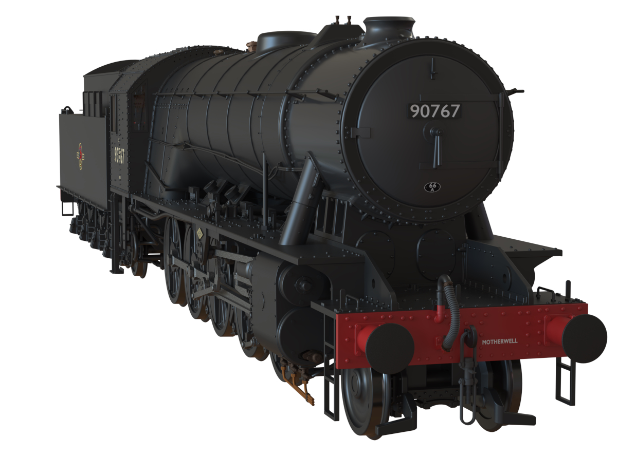 Clark Railworks C1006C WD Austerity 2-10-0 90767 BR Black Late Crest